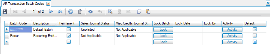 Transaction Batch Codes